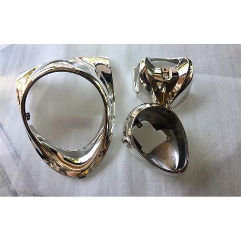 Jual Paket Cover Fino 3 Barang Krom Cover Lampu Depan Cover Stang Cover