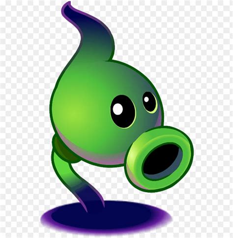 Free Download Hd Png Shadow Peashootergallery Pvz 2 Shadow Peashooter