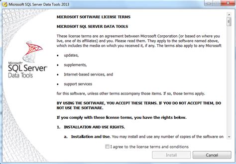 Hodentekmsss Sql Server Data Tools For Visual Studio 2013