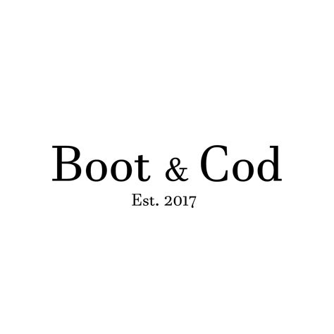 Boot And Cod