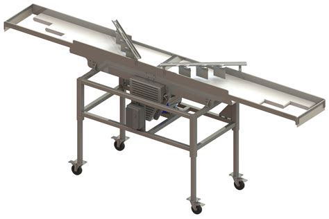aandb packing equipment splitting conveyor csplit1610