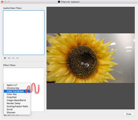 Using Color Correction In OBS Open Broadcaster Software