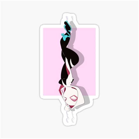 Gwen Stacy Sticker By Desyhedgie Redbubble