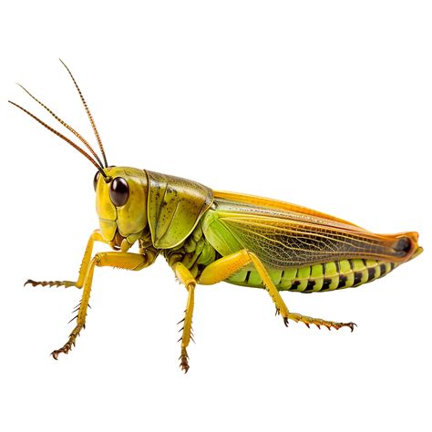 AI Generated D Grasshopper Isolated On Transparent Background Png PNG