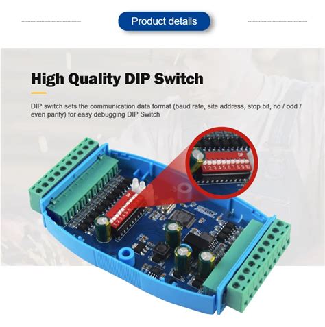 Huaqingjun 12 Channel RS485 Modbus RTU Analog Input Module 4 20mA AI Module For DTU Alibaba Com
