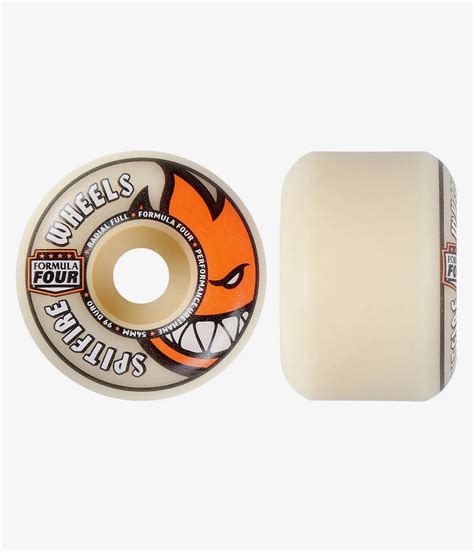 Spitfire Formula Four Morville Rough Cut Radial Full Wheels Natural