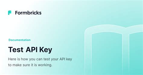 Test Api Key Documentation Formbricks