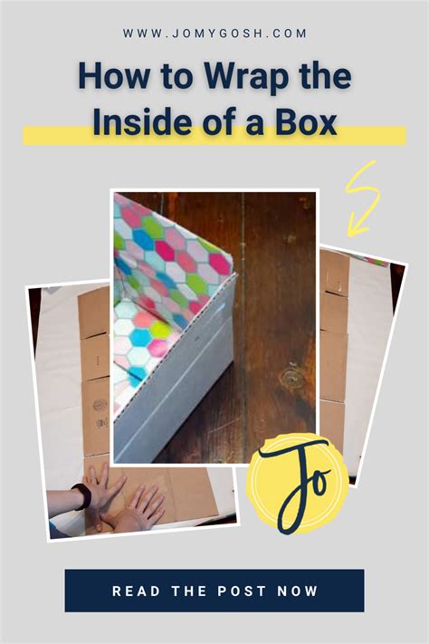 How To Gift Wrap The Inside Of A Care Package Box Jo My Gosh LLC