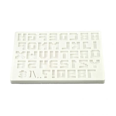 Fpc Pixel Script Alphabet And Number Mould Decorating Tools From Cake Craft World Uk