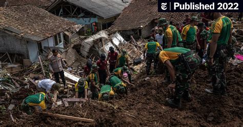 Death Toll From Indonesia Earthquake Rises To 310 The New York Times