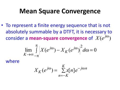 Discrete Time Fourier Transform PPTX