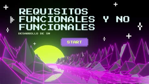 Requisitos Funcionales Y No Funcionales Genially