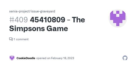 45410809 the simpsons game · issue 409 · xenia project issue graveyard · github