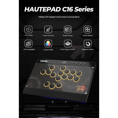 Hitbox Street Fighter 6 Game Stick Fighting Game Controller Switch PICO Fighting Keyboard Ps4