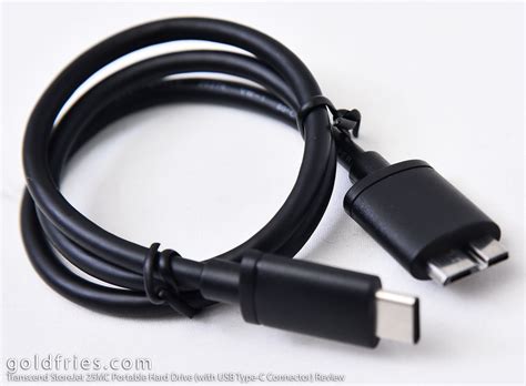 Transcend Storejet Mc Portable Hard Drive With Usb Type C Connector Review Goldfries