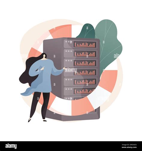 Backup Server Abstract Concept Vector Illustration Stock Vector Image Art Alamy