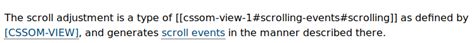 Css Scroll Anchoring 1 Section 2 2 Has A Broken Bikeshed Link