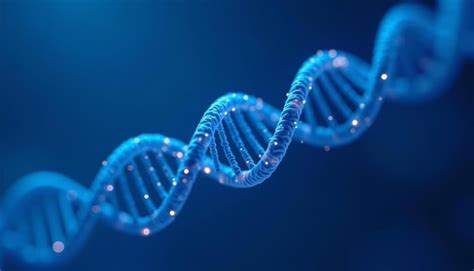 Exploring The Blueprint Of Life Dna Double Helix Premium Ai Generated Image