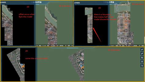 a bug about the 3dtiles model is offset in 2d view · issue 10817