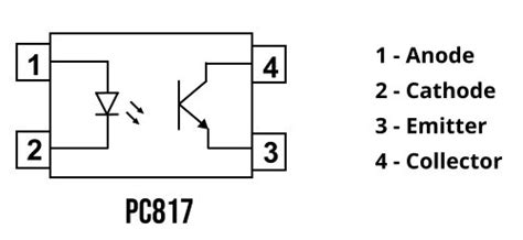 Pc817 Opto Isolator Dip 4 Pack Micro Robotics