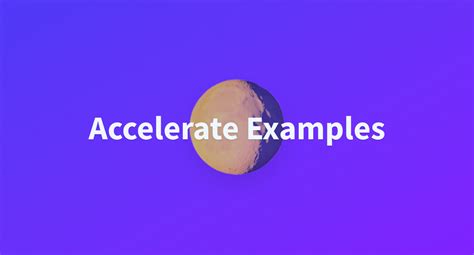 Accelerate Examples A Hugging Face Space By Hf Accelerate