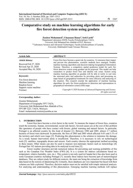 Proactive Wildfire Detection And Management Using Ai Ml And 5g Technology In The United States