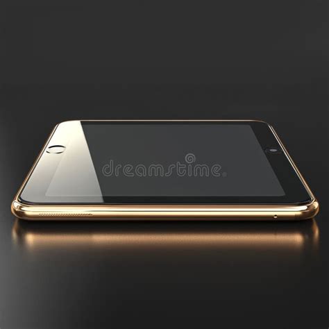 Gold Tablet Stock Illustration Illustration Of Bezel 335303890