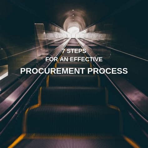 7 Steps Of An Effective Procurement Process By Emma Kessler