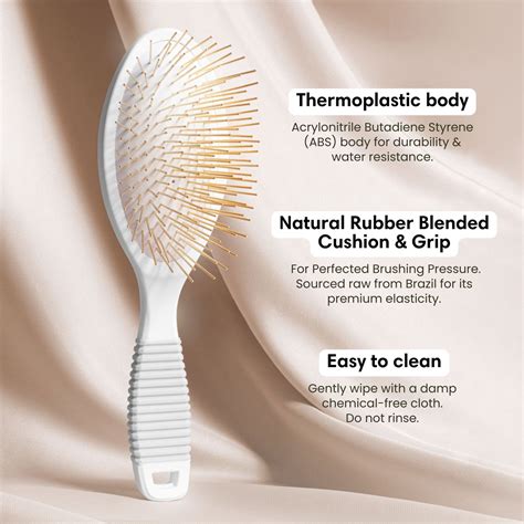 Gua Sha Hair And Scalp Brush Snow Fox Skincare