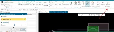Nx 1973 Sketcher And Profilearc Length Constraints Eng Tips