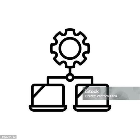 Hypervisor Icon In Vector Logotype Stock Illustration Download Image Now Computer Part