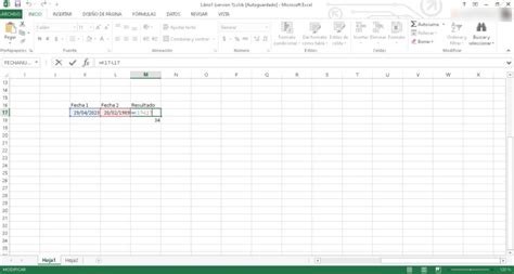 Te Enseñamos Cómo Restar Fechas En Excel Te Enseñamos Cómo Restar Fechas En Excel