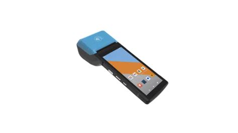 Handheld Android Biometric Time Attendance Android POS Device With RFID NFC Reader