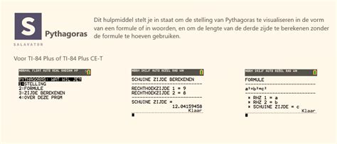 Github Salajevti Pythagoras Hulpmiddel Voor Rekenmachine