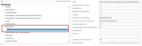 Arcgis Server Karten Export Geoverarbeitungs Service