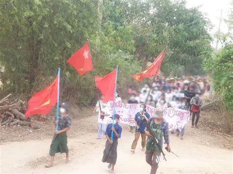 အရာတော်တွင် ကျောင်းသား၊ ပြည်သူများ ဦးဆောင်ကာ “နှစ်‌ဟောင်းက အညစ်အကြေးတွေကို ဖက်ဆစ်သွေးနဲ့ ဆေးက