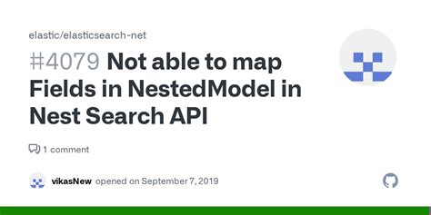 Not Able To Map Fields In Nestedmodel In Nest Search Api · Issue 4079