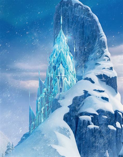 Frozen Elsa Castle Frozen Scenes Frozen Castle Frozen Wallpaper