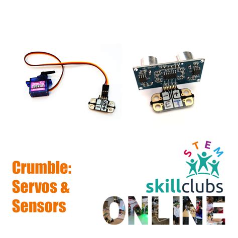 Crumble Coding With Sensors And Servos