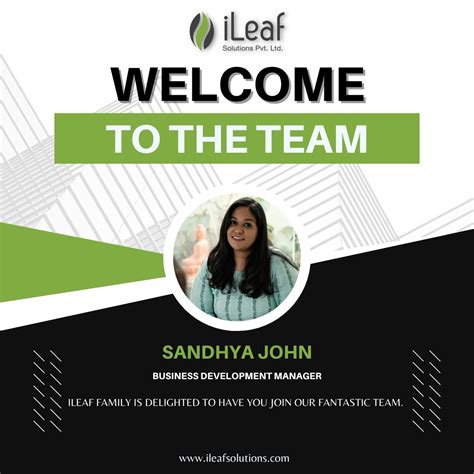 Ileaf Solutions On Linkedin Teamwelcome Newbeginnings Ileafsolutions Businessdevelopment