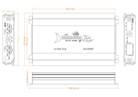 4-канальный усилитель DL Audio ™ Barracuda 4.100 V.2