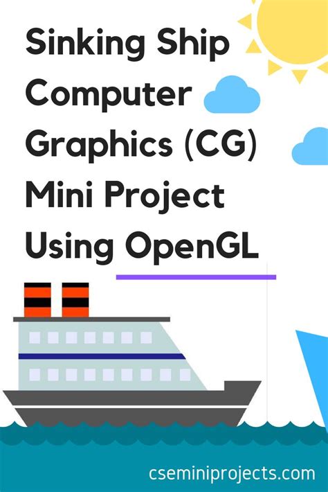Sinking Ship Computer Graphics Cg Mini Project Using Opengl