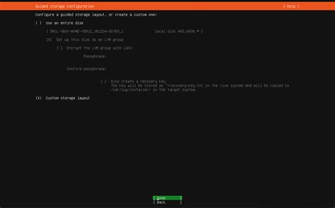 boot efi not mounted when creating lvm during ubuntu server 24 04 1