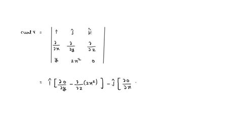 Solved 1 6 Calculation Of Curl Find Curl V For Given With Respect To