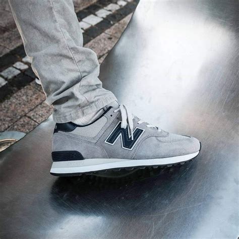 Giày New Balance 574 Dark Grey Dark Navy Ml574be2