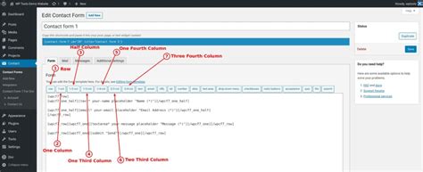 How To Create Grid Layout For Contact Form Wp Tools