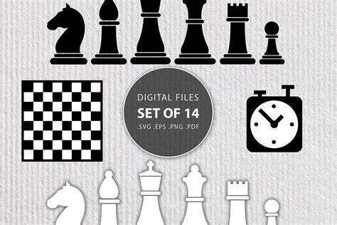 Chess Svg Chess Clipart Chess Game Graphic By Dizlarka · Creative Fabrica