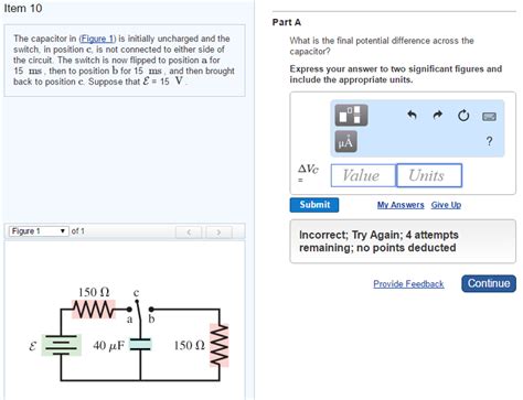 Solved The Capacitor In Figure Is Initially Uncharged Chegg