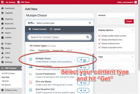 Adding H5p Interactive Content Macewan Open Textbook Authoring Guide