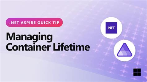 Net Aspire Quick Tip Managing Container And Data Lifetime Net Blog